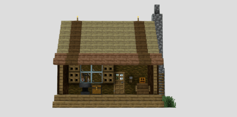 Mod Buildings Hut For One for Minecraft - Download