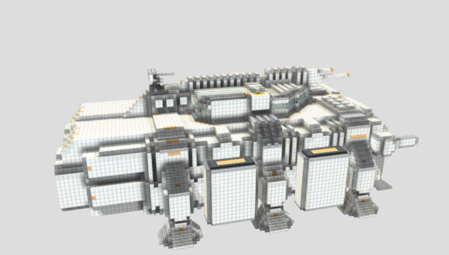 Mod Buildings Space station for Minecraft - Download