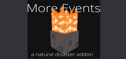 Mod More Events – Natural Disaster (1.19) for Minecraft - Download | Addons