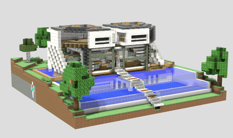 Mod Buildings Unusual house for Minecraft - Download