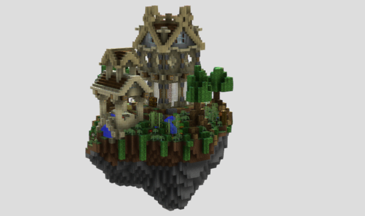 Mod Buildings Celestial house for Minecraft - Download