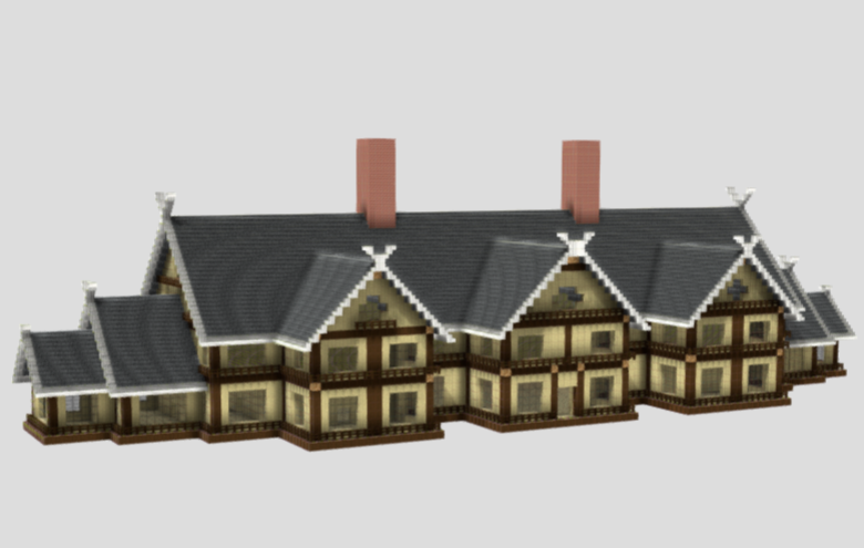 Mod Buildings Wood house for Minecraft - Download