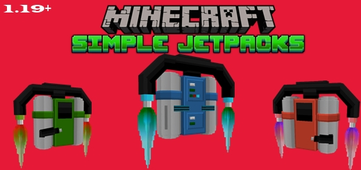 Mod Simple Jetpacks! (1.20) for Minecraft - Download | Addons